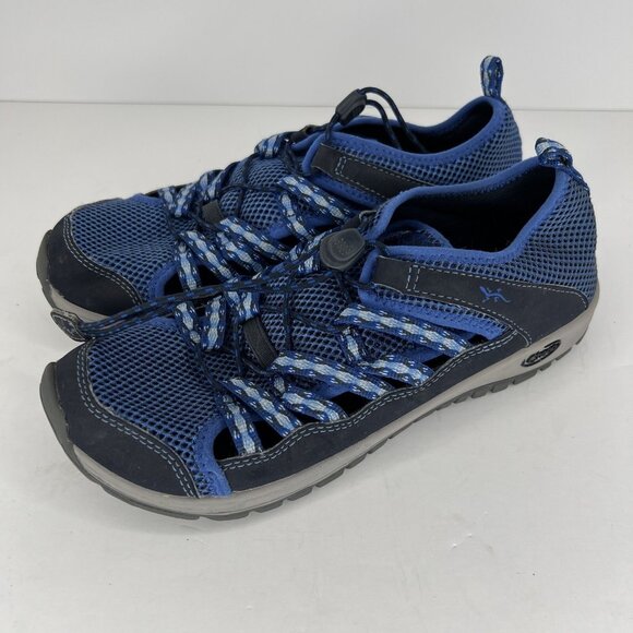 Chaco | Shoes | Chaco Outcross 2 Kids Water Shoes Size 6 Blue Toe Cap ...